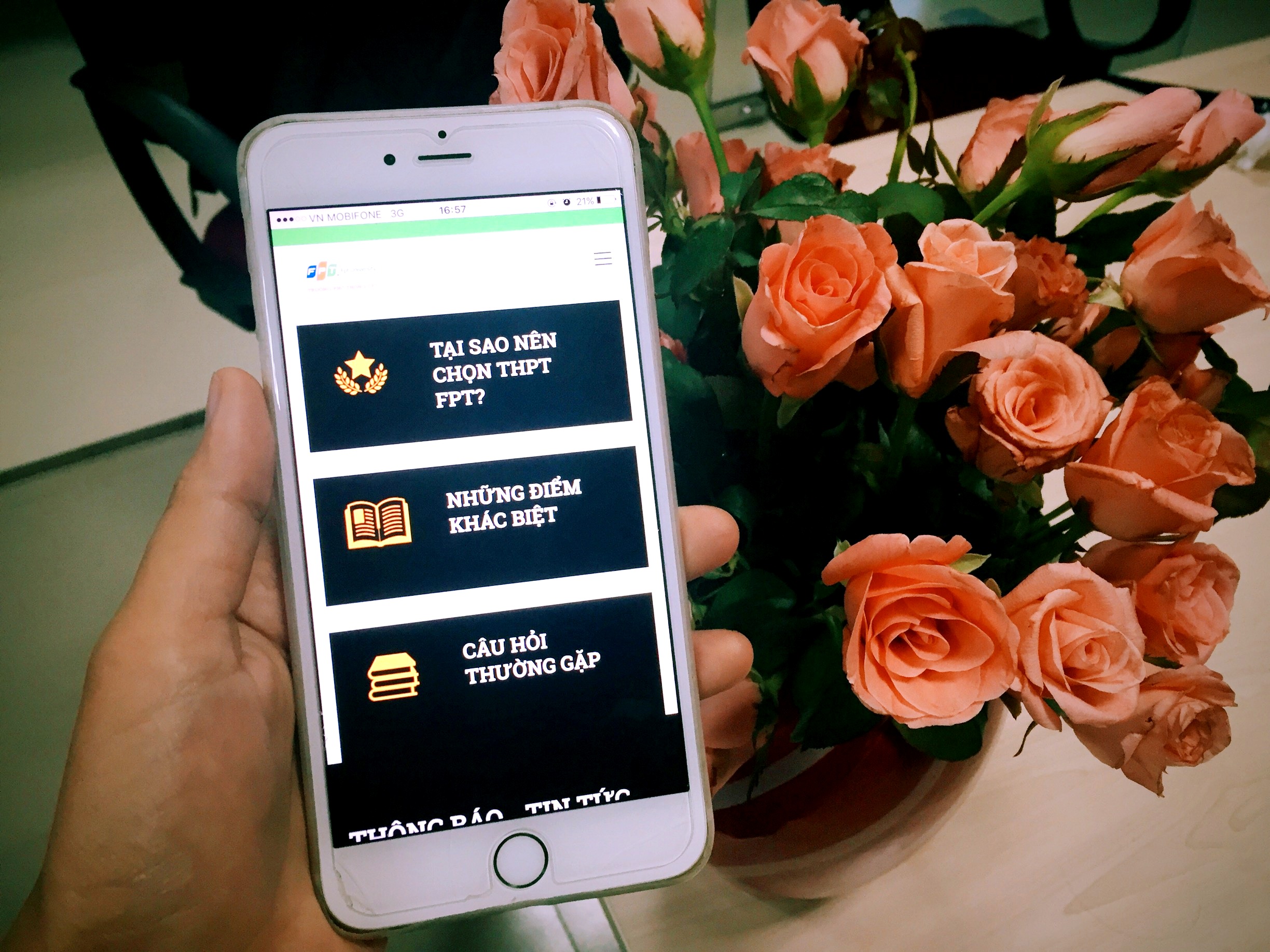 KHÁM PHÁ GIAO DIỆN MỚI CỦA WEBSITE THPT FPT | Trường THPT FPT Hà Nội