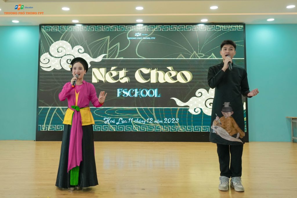Trường THPT FPT tổ chức hoạt động ngoại khoá “Nét chèo FSchool”