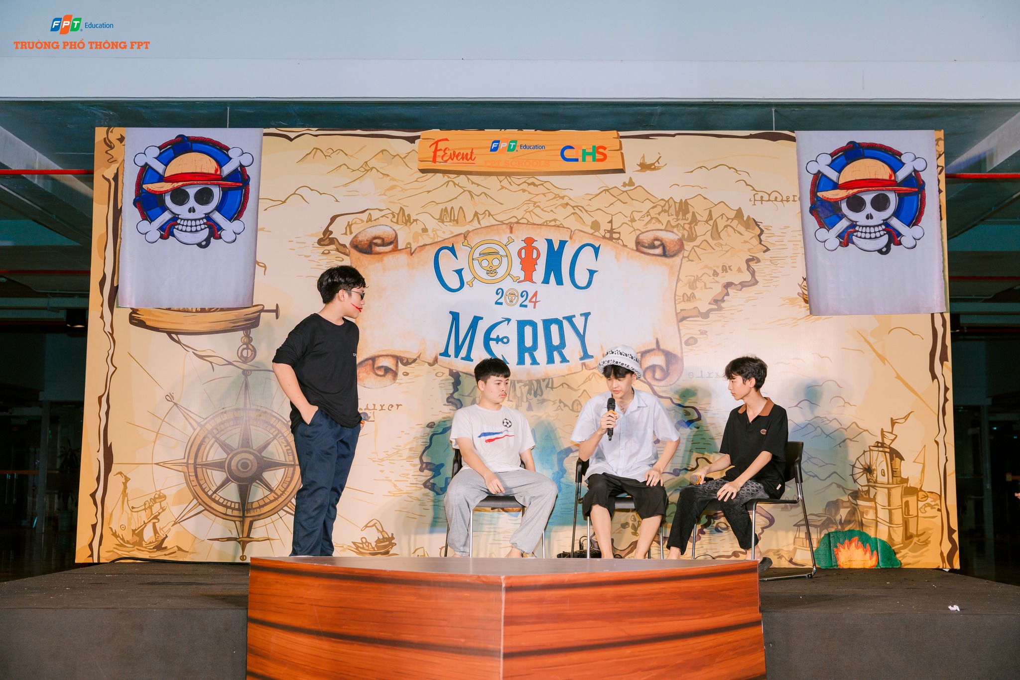 Đột nhập sự kiện chào khoá mới Going Merry có 1-0-2